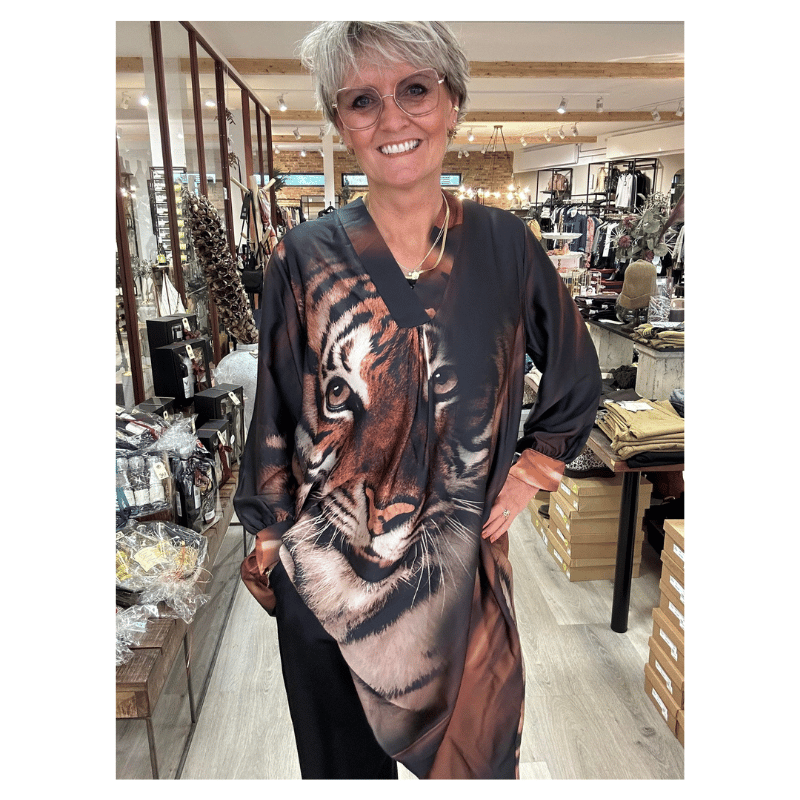 DRESS - MARRONE - Huset Torre